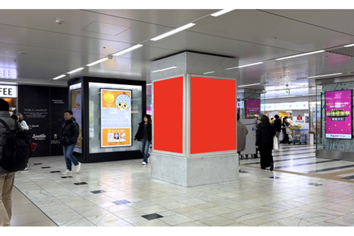 JR九州 博多駅コンコース いっぴん通り 電照広告2面セット - 広告掲載について | 広告・マーケティング情報ならアドクロ